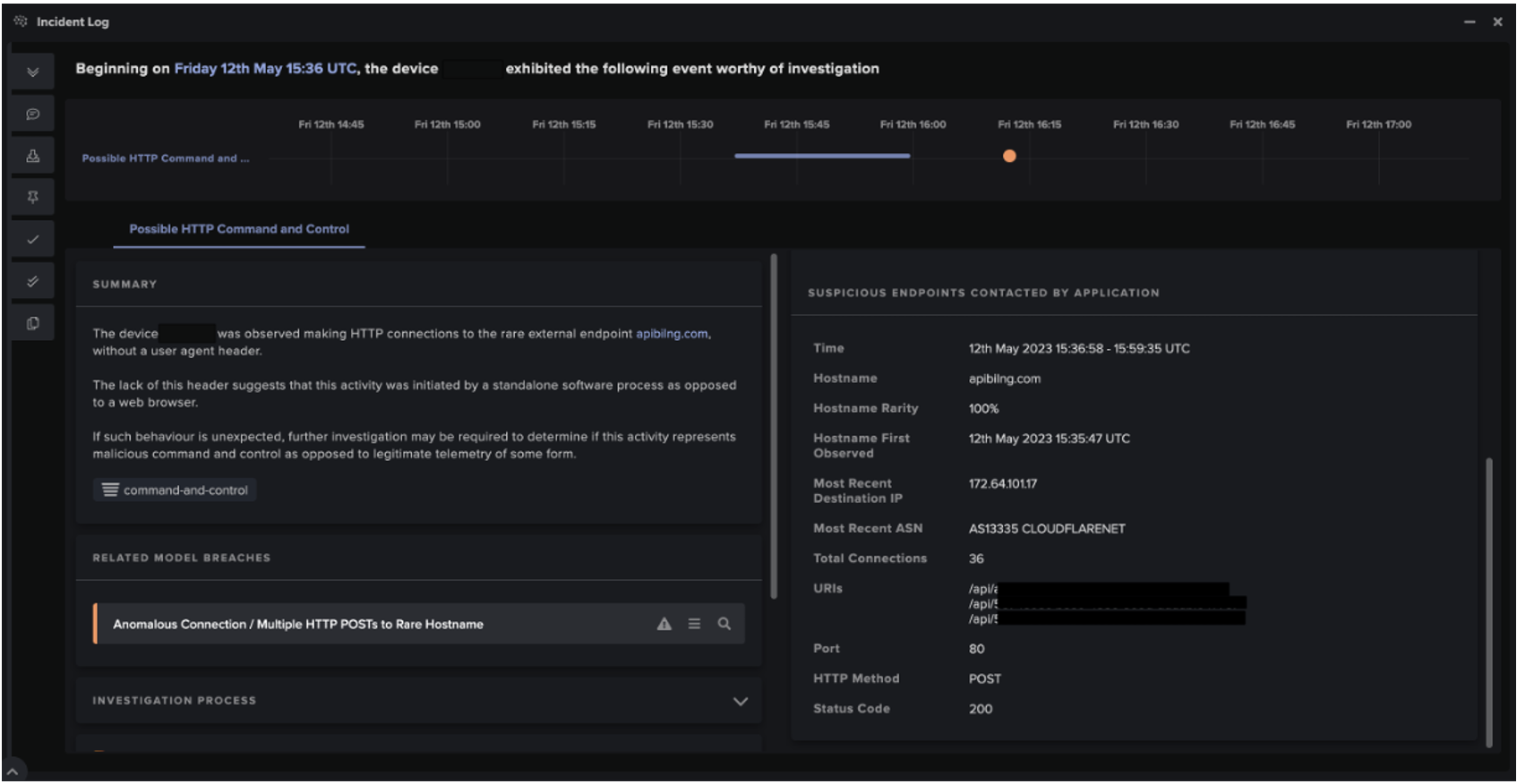 Revealing ViperSoftX Intrusion: Detecting Malware | Darktrace Blog